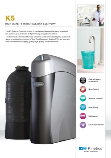 Kinetico K5 RO De-Ionising - Perfect Water Systems